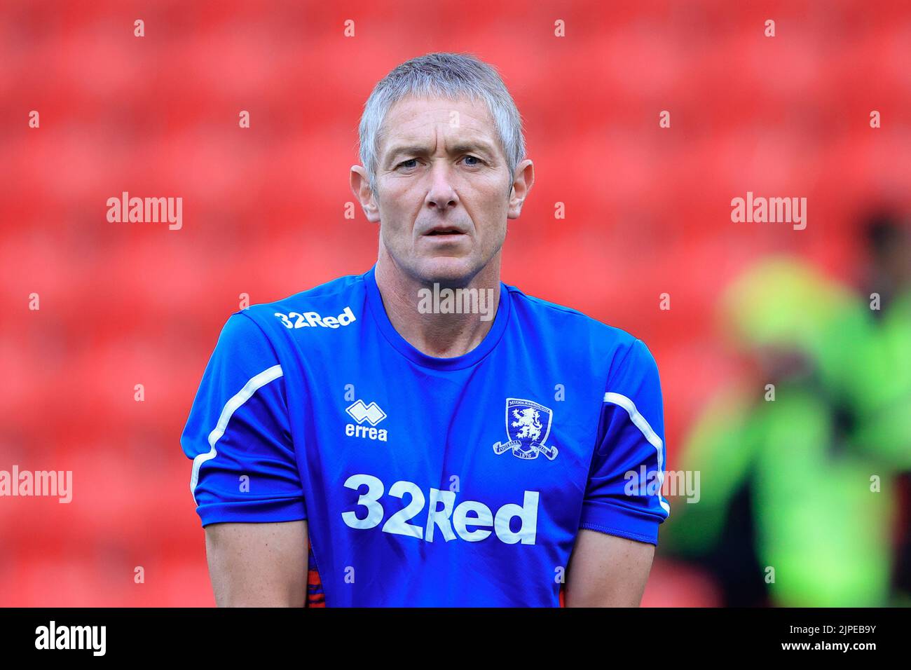 Alan Fettis the Miffddlesbrough goalkeeping coach Stock Photo - Alamy