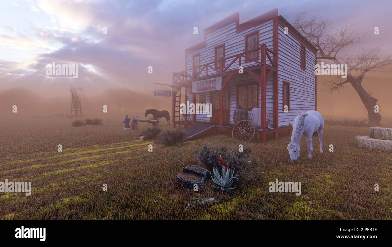 Saloon bar western hi-res stock photography and images - Alamy