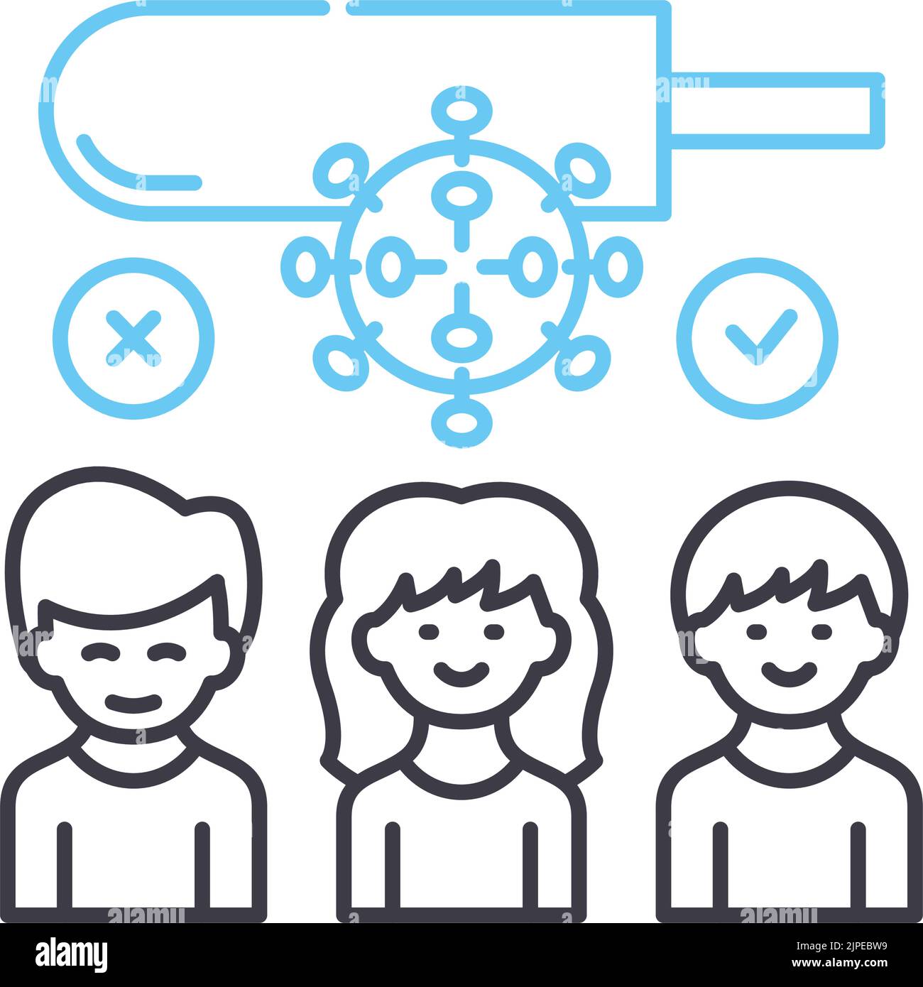 Communications testing Stock Vector Images - Alamy