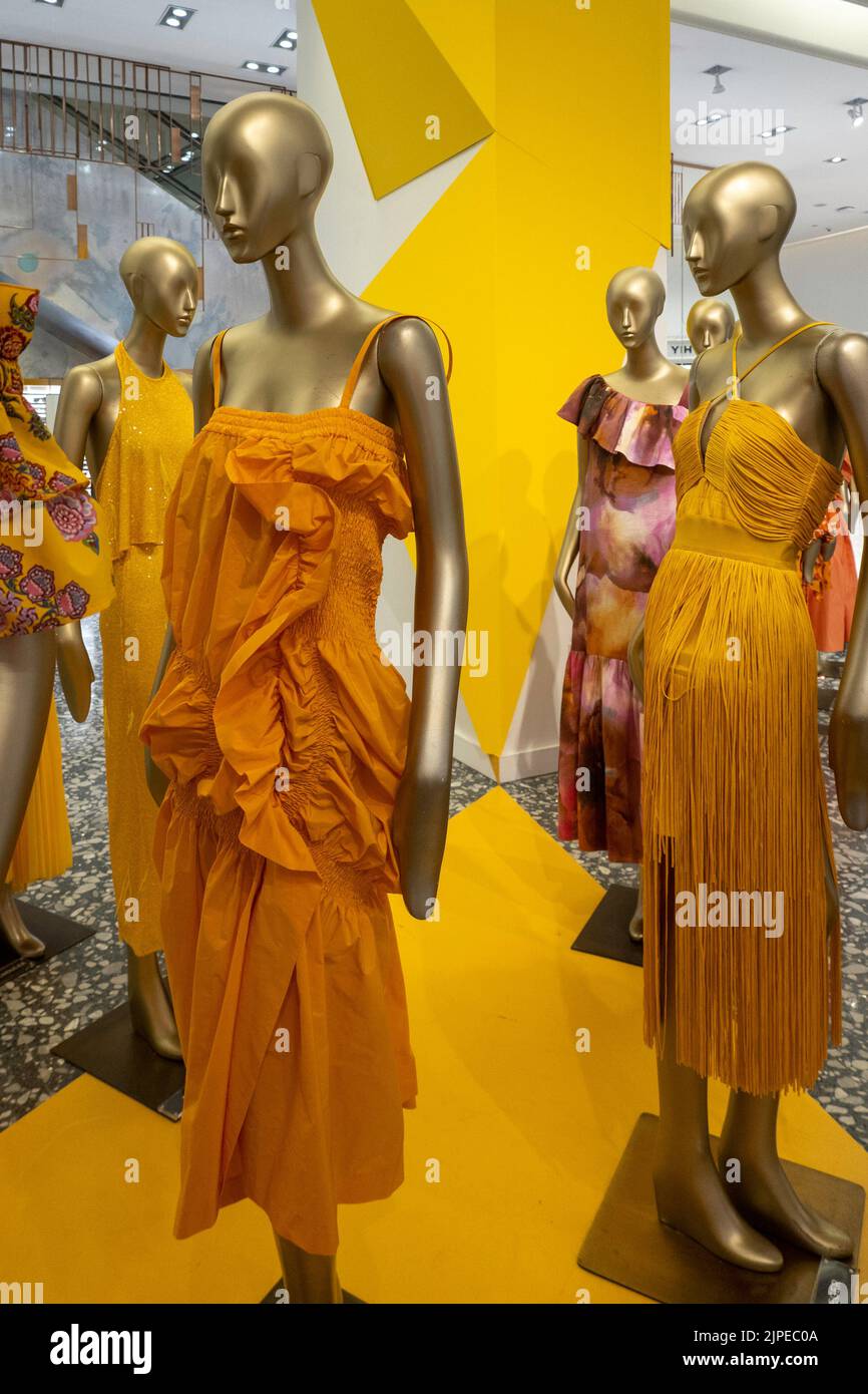 Saks Fifth Avenue Flagship Store Interior, New York City, USA 2022 ...