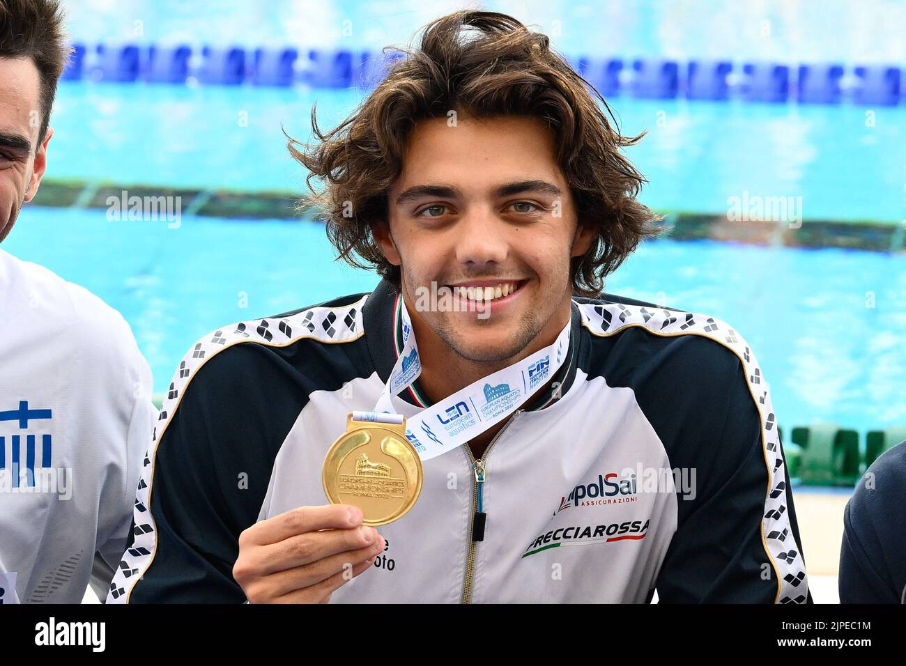 Rome, Italy. 17th Aug, 2022. Thomas Ceccon (ITA) during European ...