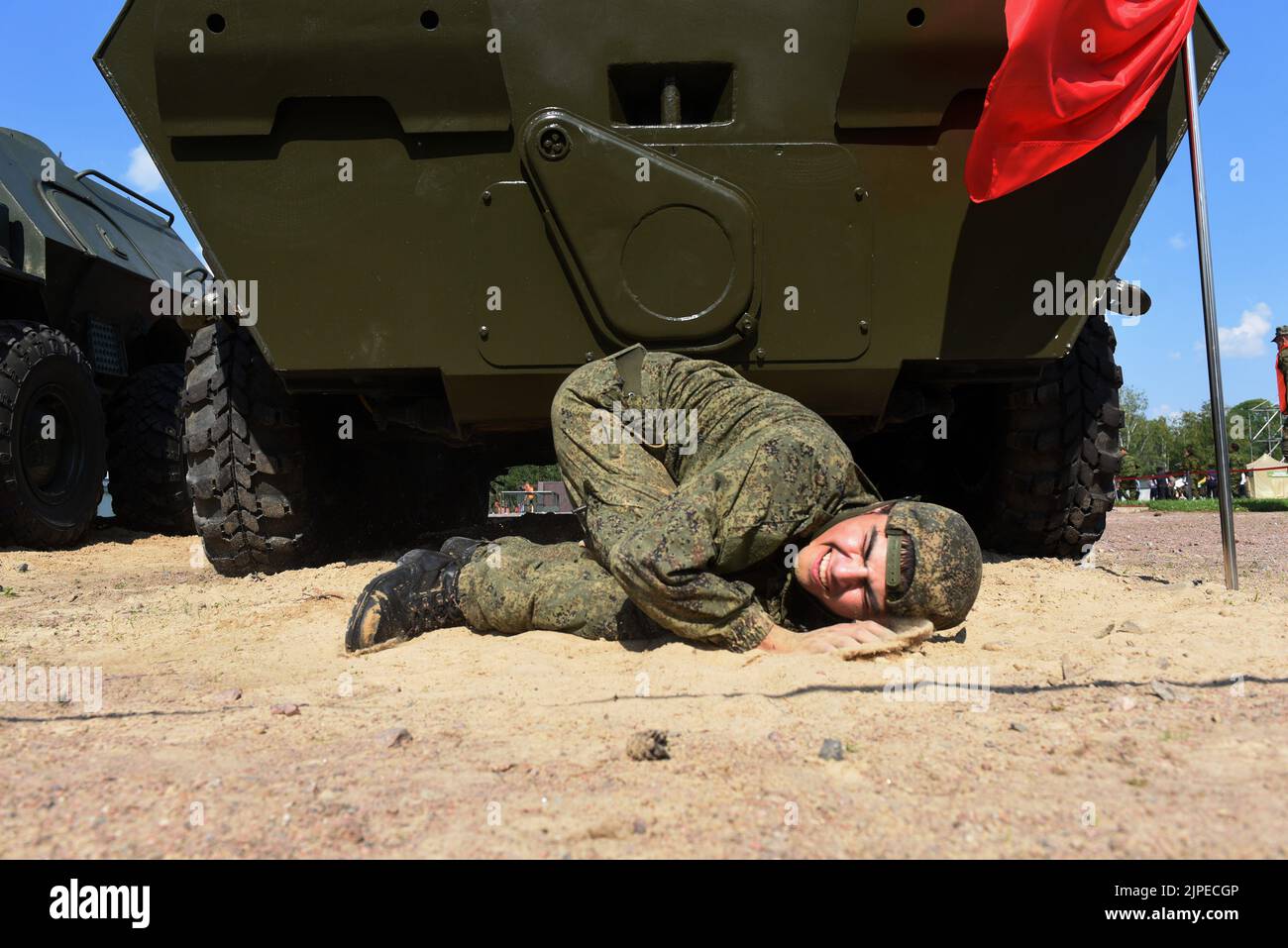 The competition of military doctors "Military Medical Relay Race" as ...