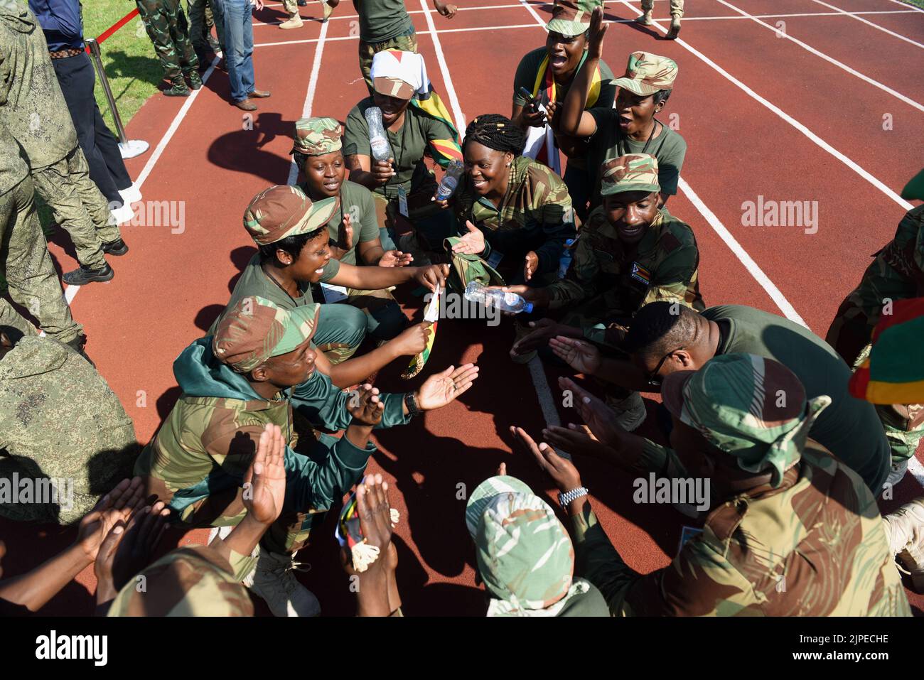 The competition of military doctors "Military Medical Relay Race" as ...