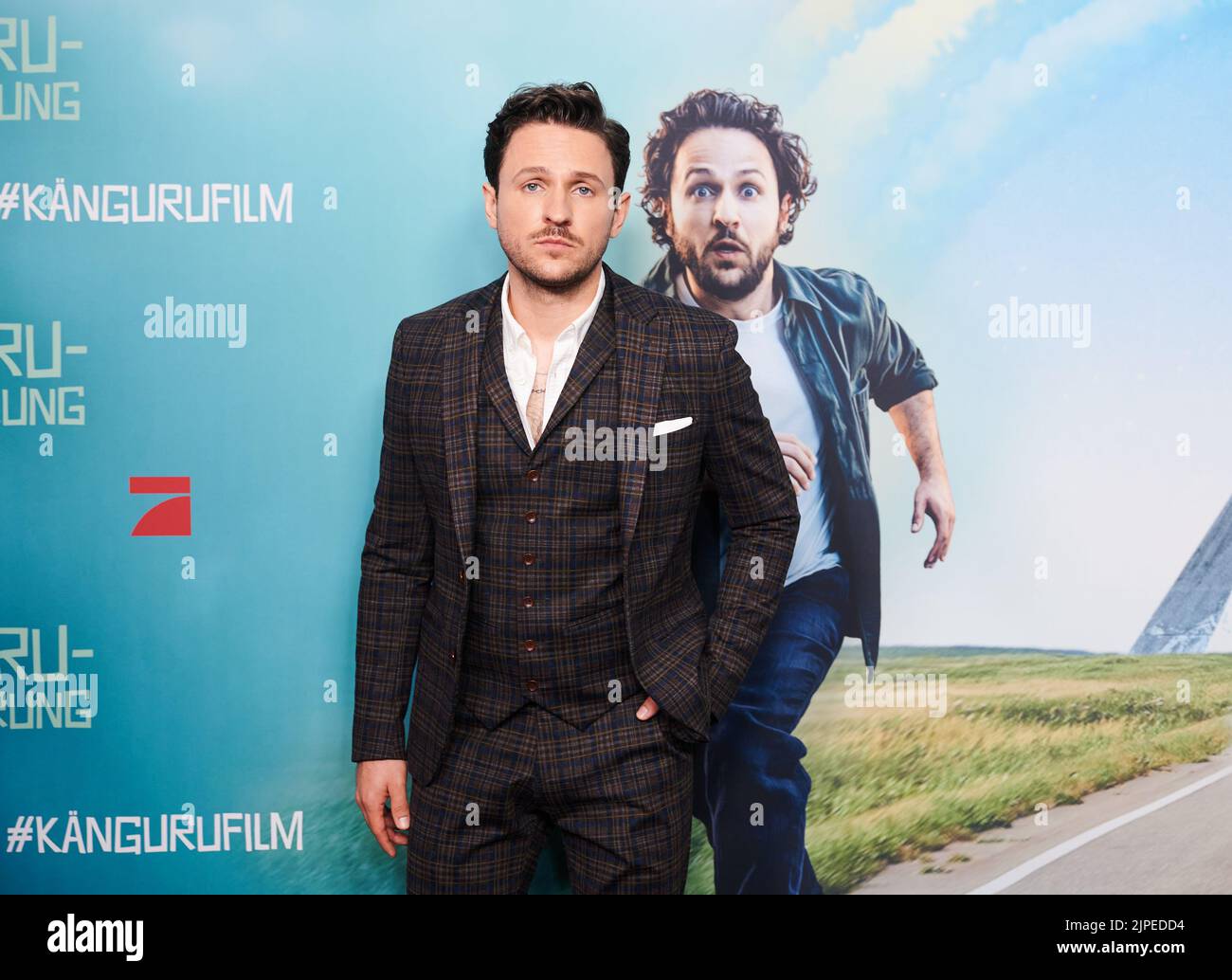 Berlin, Germany. 17th Aug, 2022. Dimitrij Schaad, actor, comes to the ...