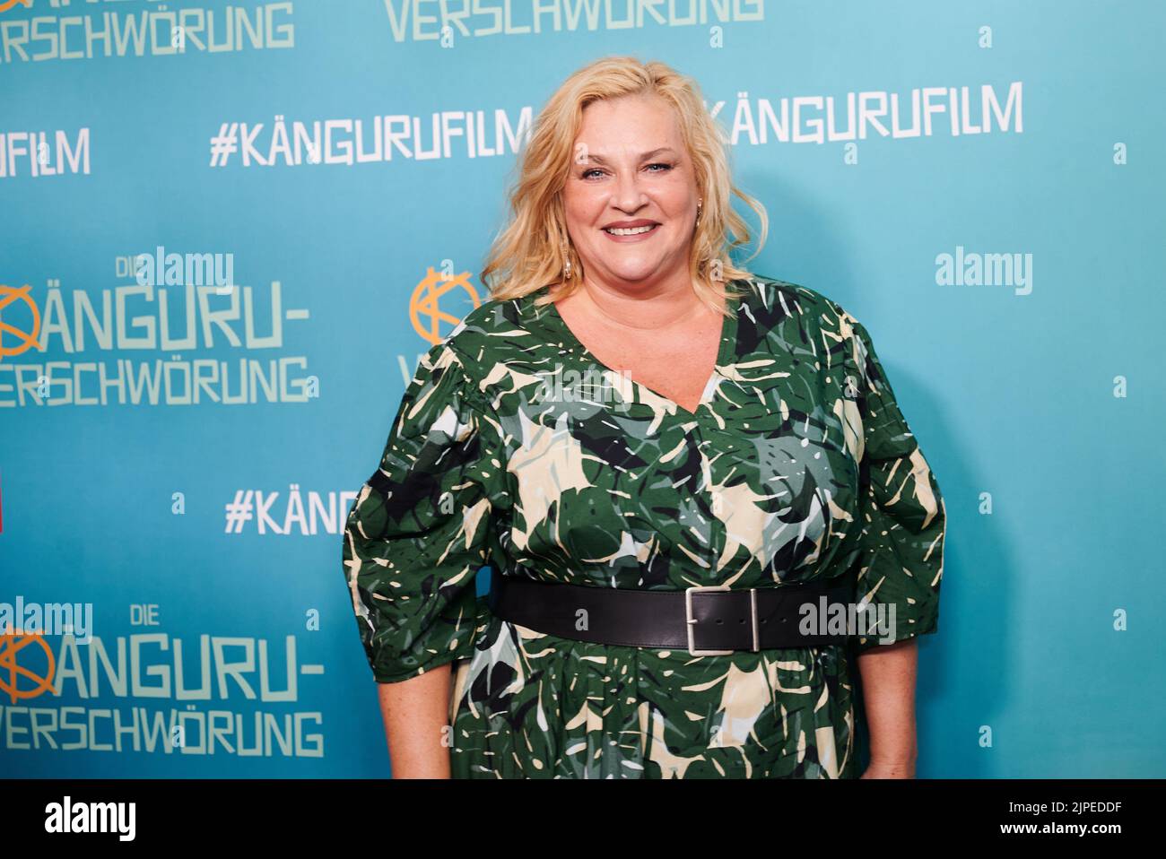 Berlin, Germany. 17th Aug, 2022. Petra Kleinert, actress, comes to the ...