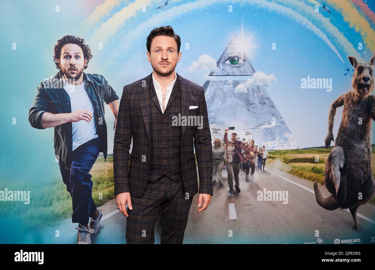 Berlin, Germany. 17th Aug, 2022. Dimitrij Schaad, actor, comes to the ...