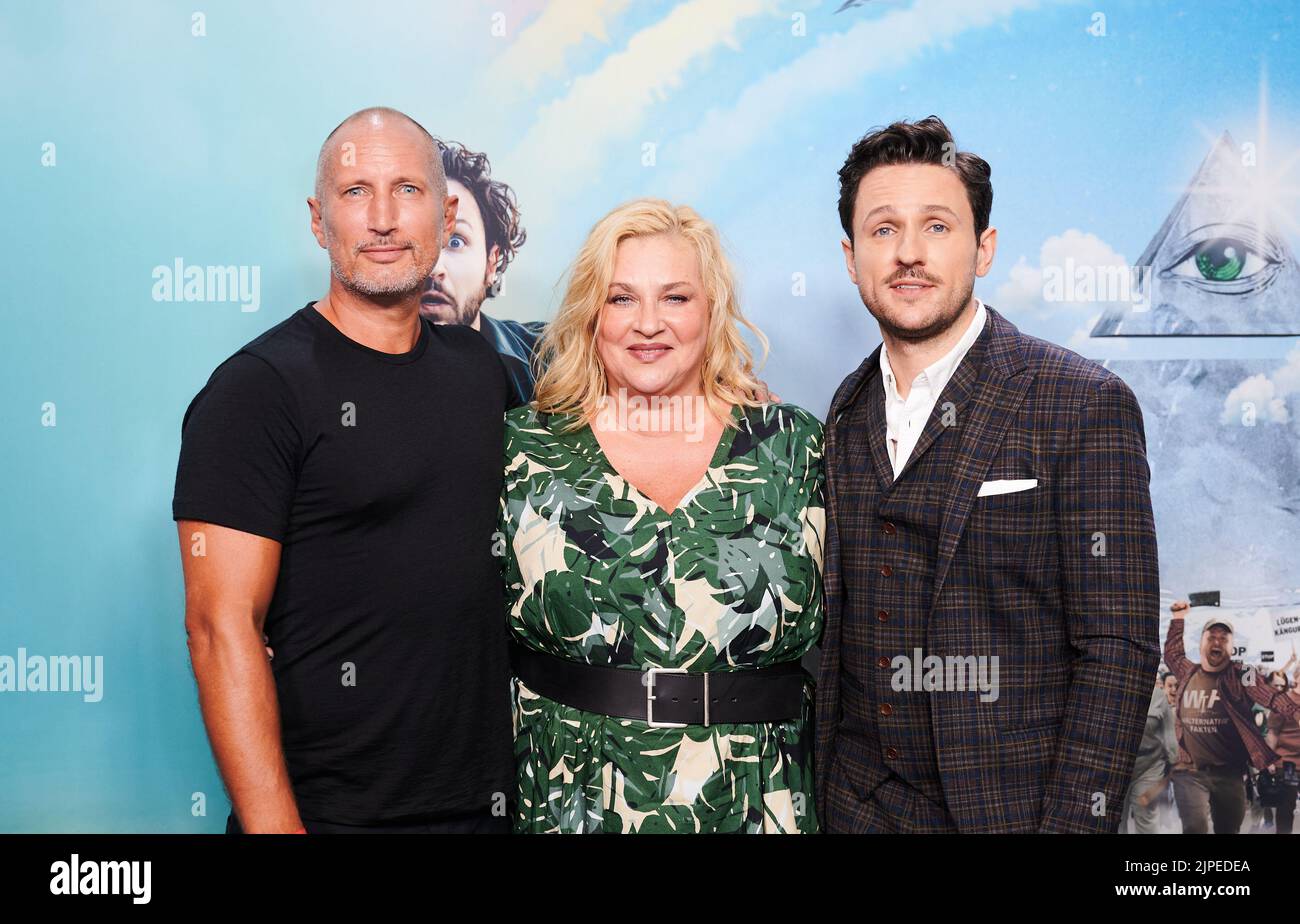Berlin, Germany. 17th Aug, 2022. Benno Fürmann, Petra Kleinert and ...
