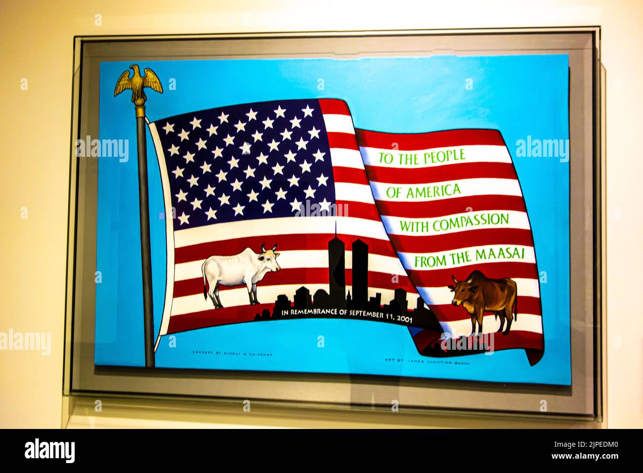 World trade center 9 11 painting hi-res stock photography and images ...