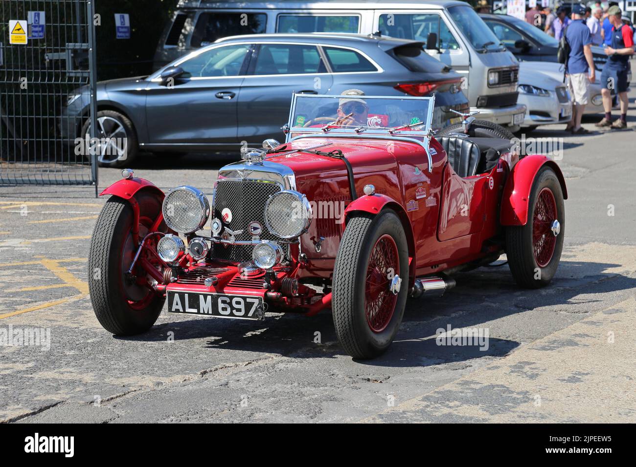 Aston Martin Le Mans (1933), Aston Martin Heritage Day 2022, Brooklands ...
