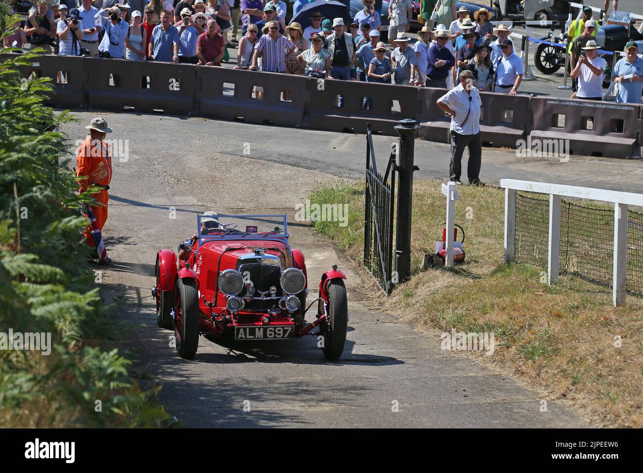 Aston Martin Le Mans (1933) on Test Hill, Aston Martin Heritage Day ...