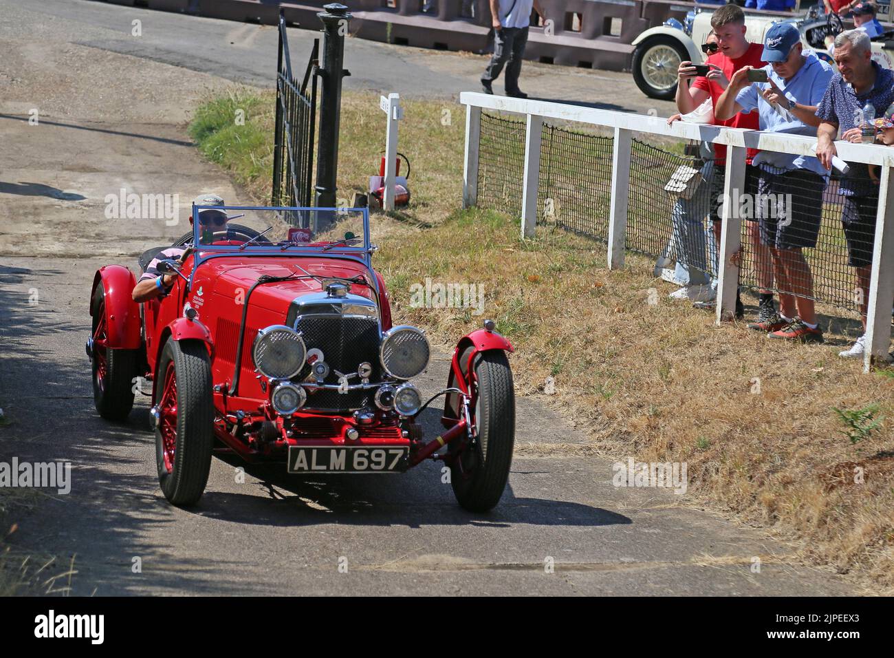 Aston Martin Le Mans (1933) on Test Hill, Aston Martin Heritage Day ...
