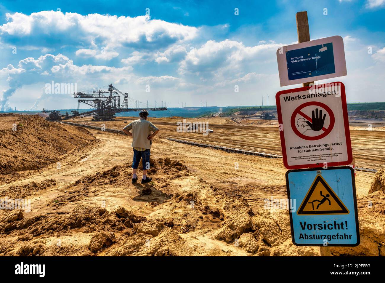 opencast, prohibition signs, exploitation, opencasts, prohibition sign ...