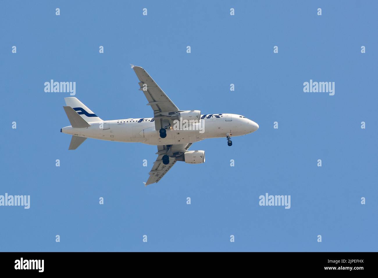 Finnair (is the flag carrier and largest airline of Finland), Airbus ...