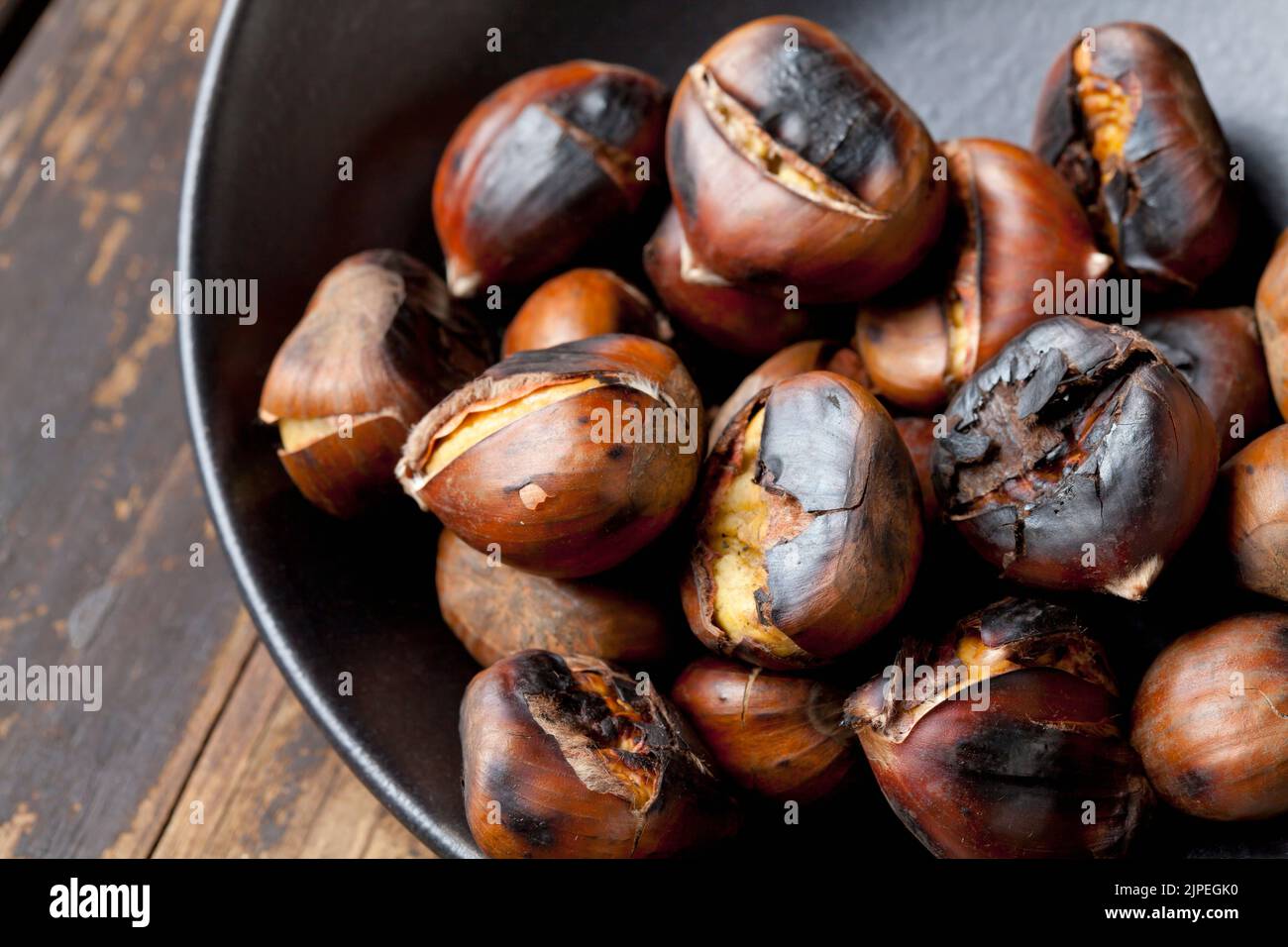 chestnuts, roasting, chestnut Stock Photo - Alamy