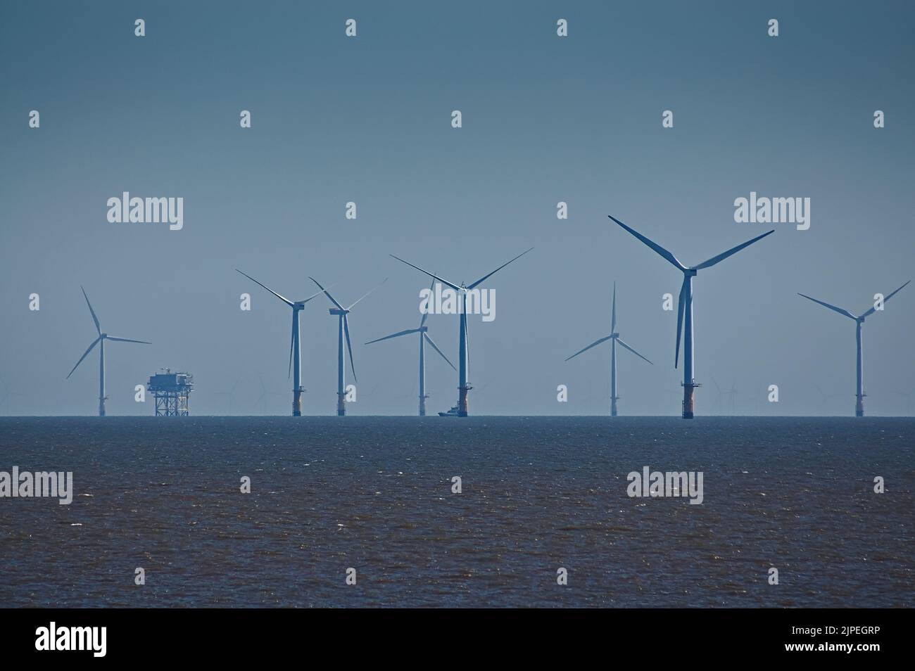 Skegness wind turbines hi-res stock photography and images - Alamy