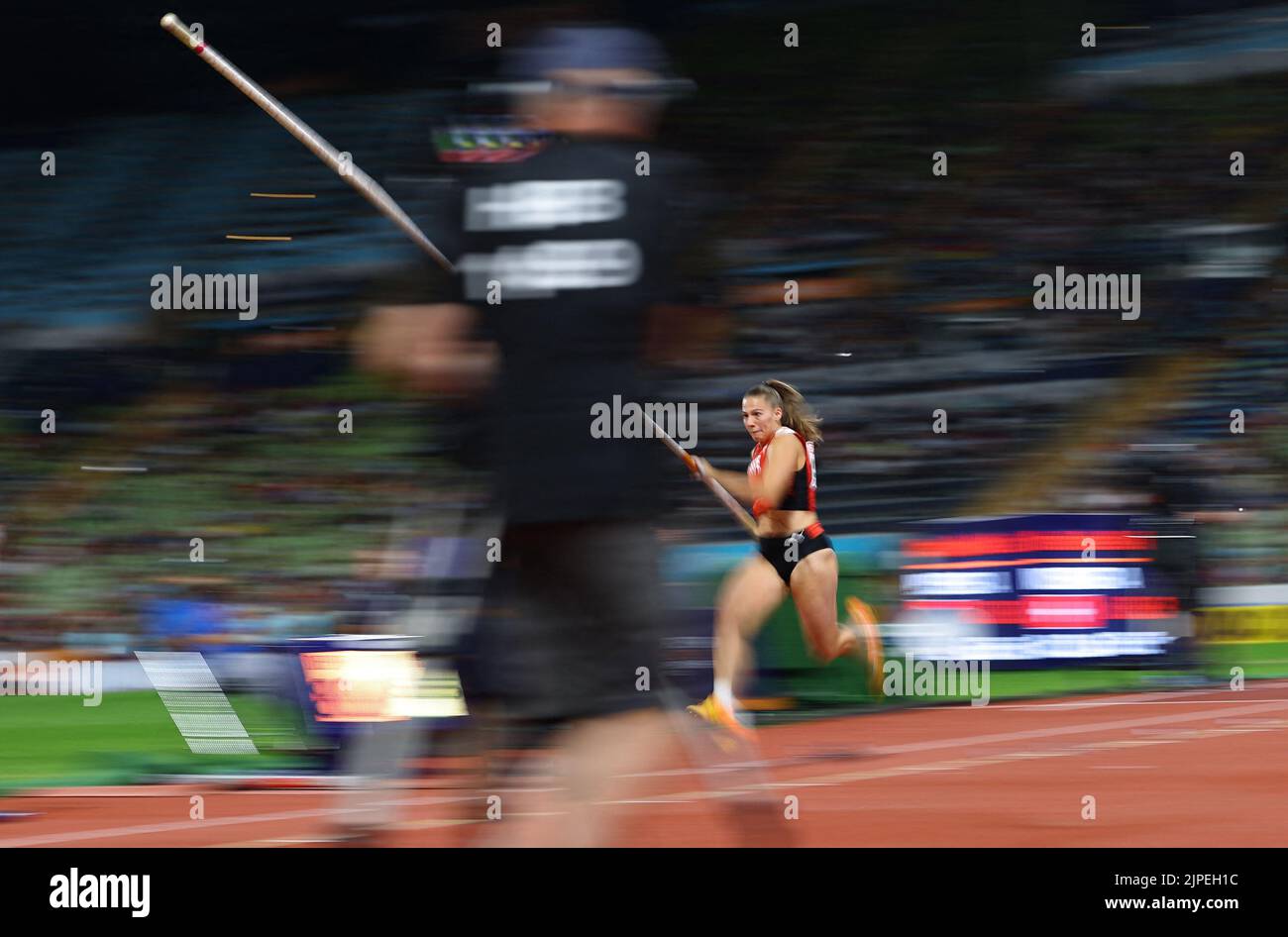 Angelica moser pole vault hi-res stock photography and images - Alamy