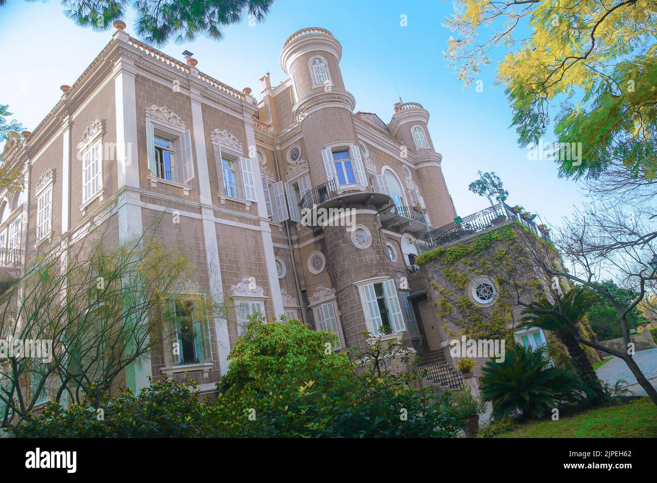 The exterior view of Sursock Palace in Lebanon, Beirut Stock Photo - Alamy