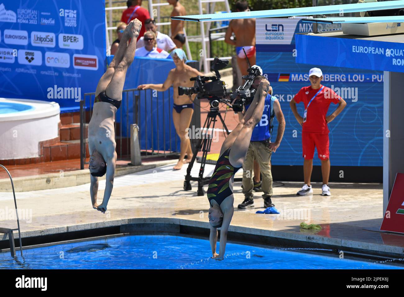 August 17, 2022, Rome, Italy: MASSENBERG Lou and PUNZEL Tina (GER ...