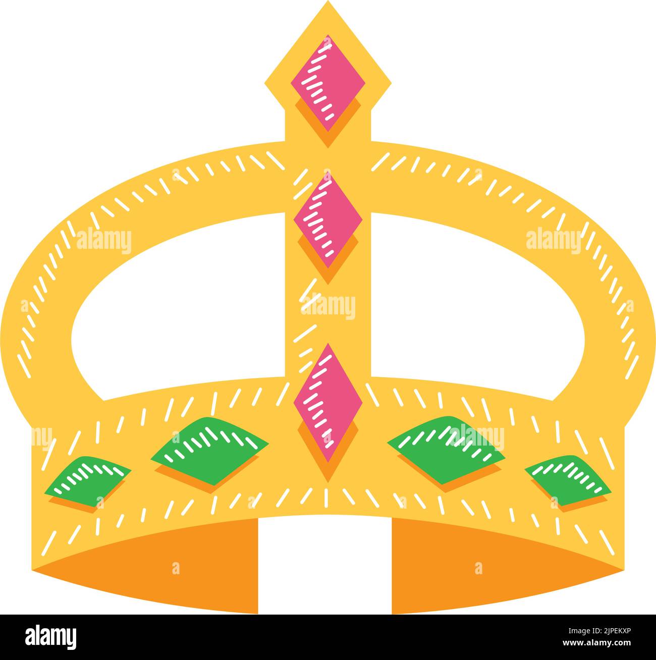 monarch crown king Stock Vector Image & Art - Alamy