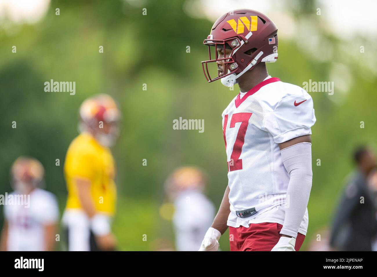 August 17th 2022: Washington Commanders wide receiver Terry McLaurin ...