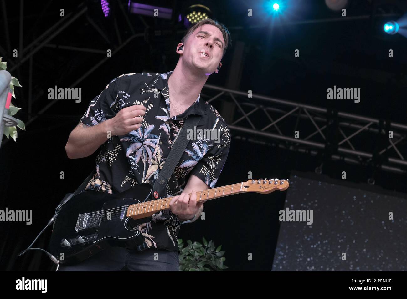 Joshua Waters Rudge, vocalist, guitarist with British reggae punk band ...