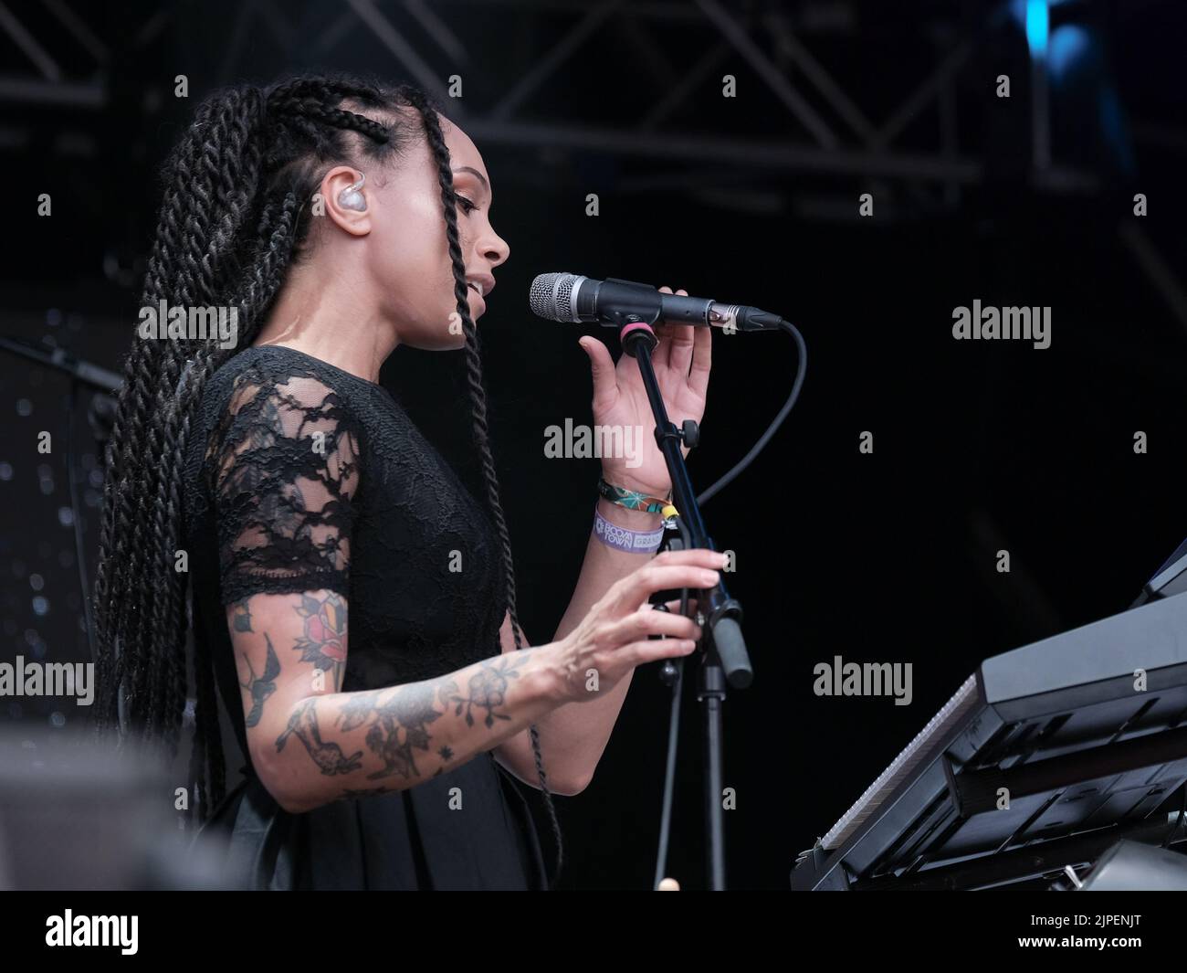 Marcia Richards, female vocalist, alto saxophone and melodica player ...