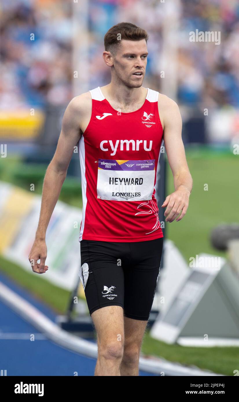 Jake Heyward of Wales competing in the men’s 1500m heats at ...