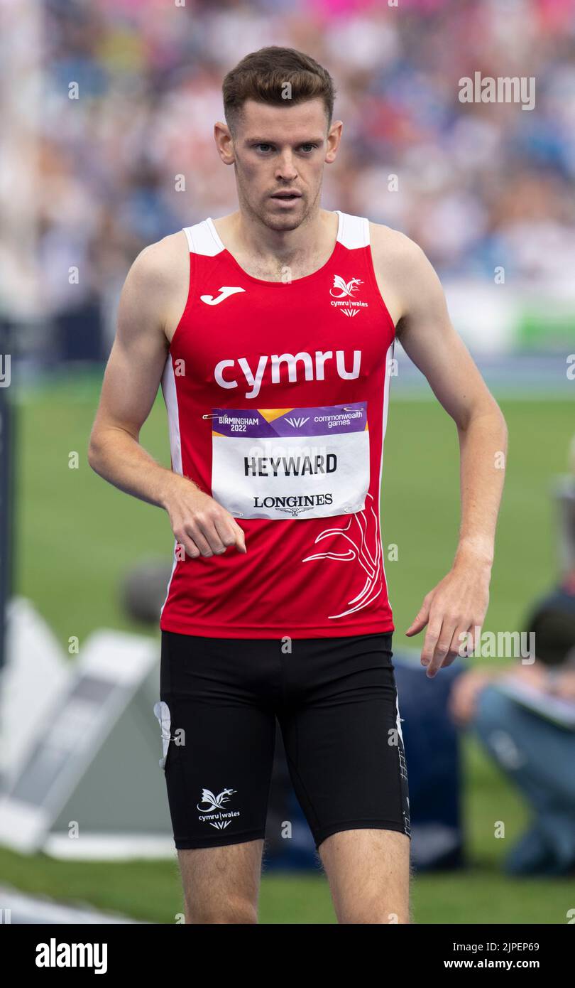 Jake Heyward of Wales competing in the men’s 1500m heats at ...