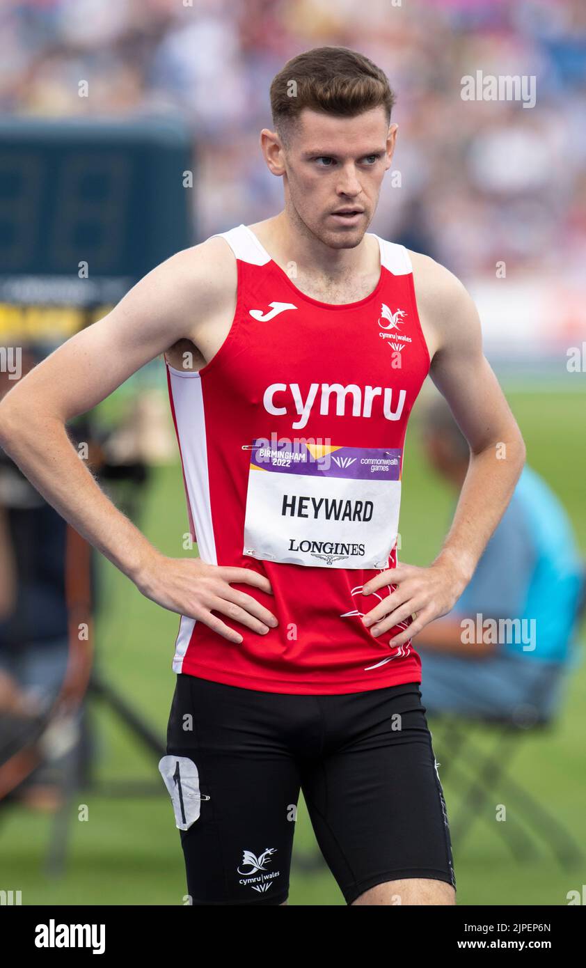 Jake Heyward of Wales competing in the men’s 1500m heats at ...