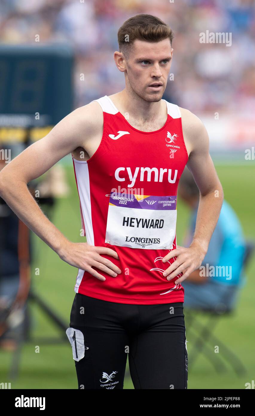 Jake Heyward of Wales competing in the men’s 1500m heats at ...