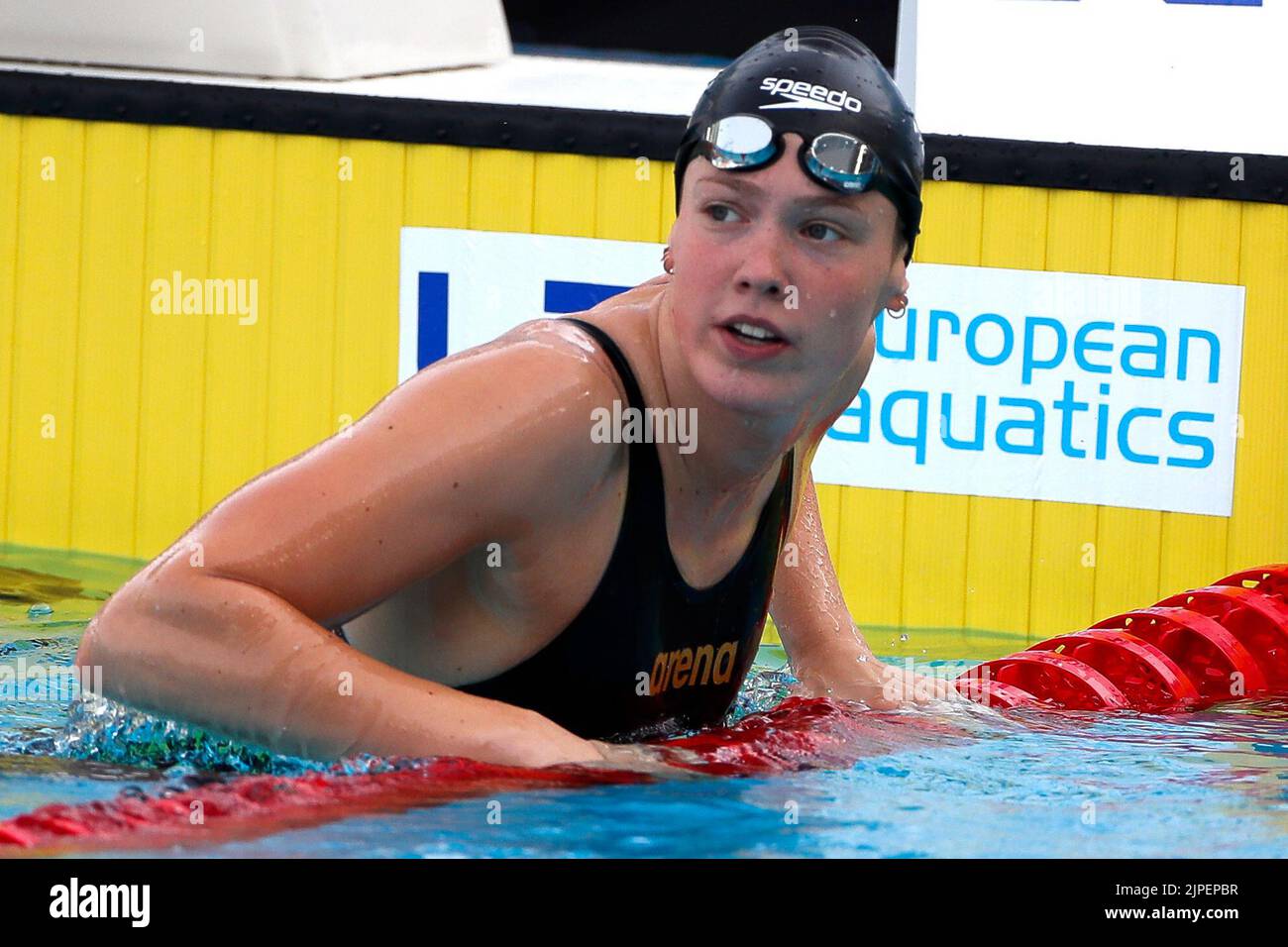 Rome, Italy. 17th Aug, 2022. Belgian Florine Gaspard pictured in action during the women's 50m ...
