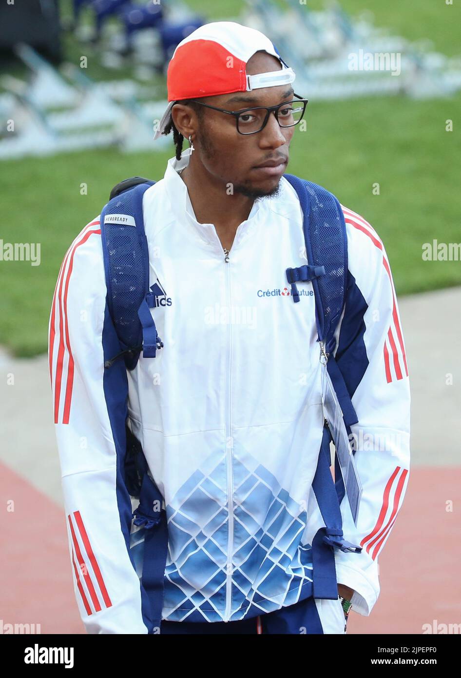 Nathan Ismar of France during the Athletics, Men's High Jump at the ...
