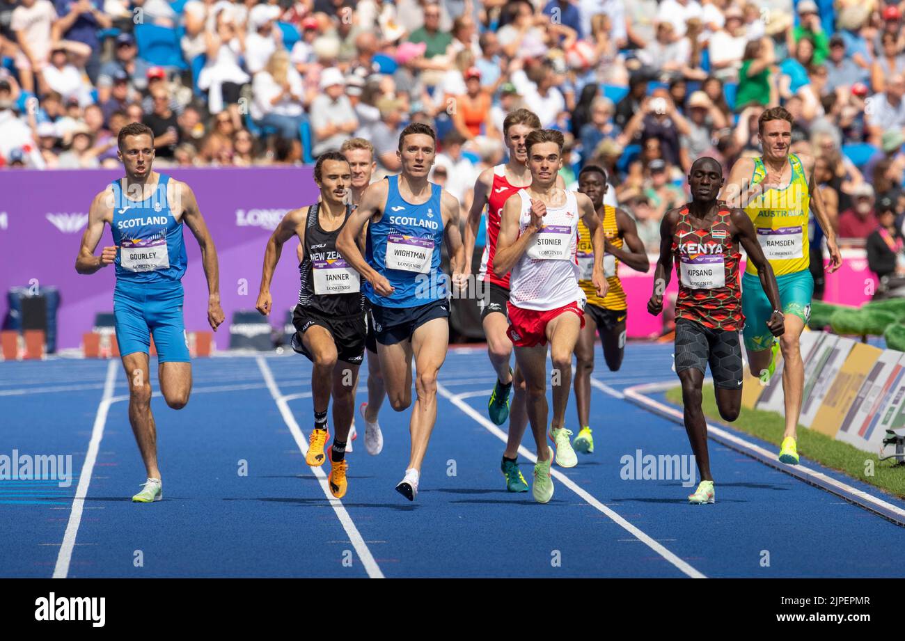 Neil Gourley, Samuel Tanner, Jake Wightman, Matthew Stonier and Abel ...