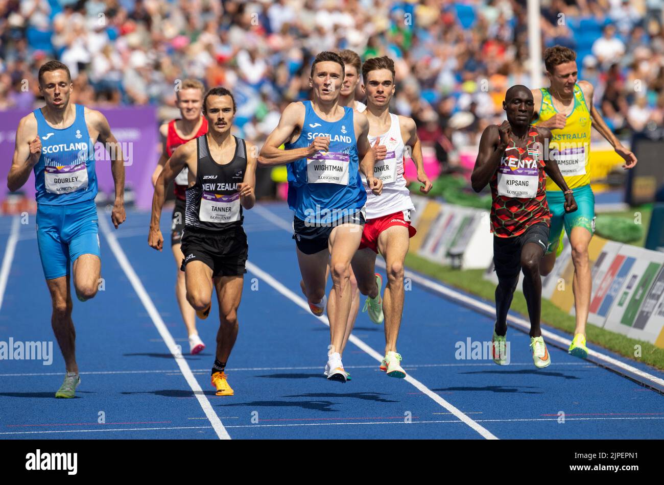 Neil Gourley, Samuel Tanner, Jake Wightman, Matthew Stonier and Abel ...