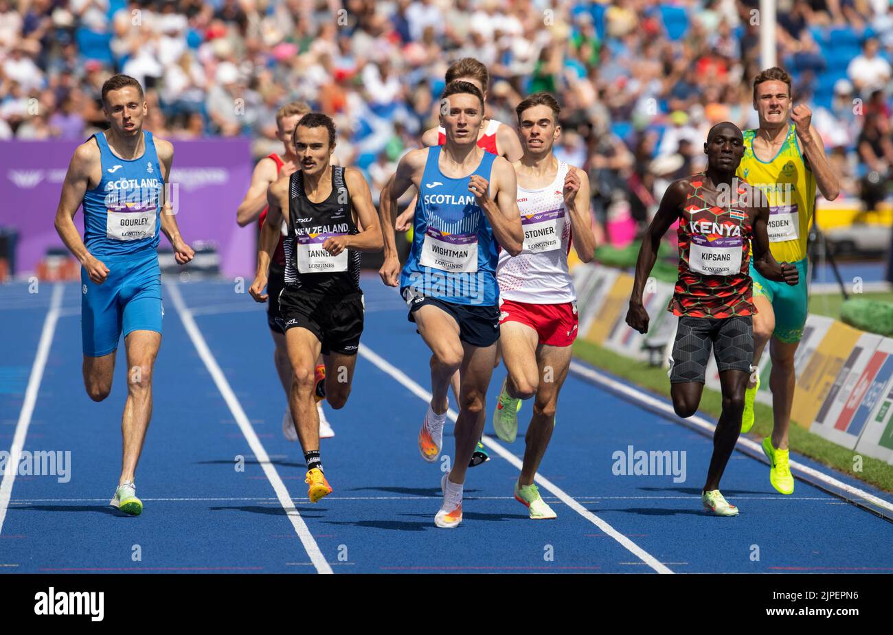 Neil Gourley, Samuel Tanner, Jake Wightman, Matthew Stonier and Abel ...