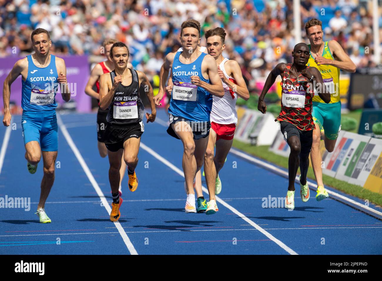 Neil Gourley, Samuel Tanner, Jake Wightman, Matthew Stonier and Abel ...
