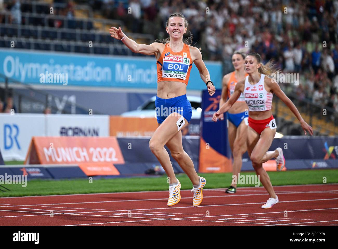 Munich, Germany. 17th Aug, 2022. European Championships, Athletics ...