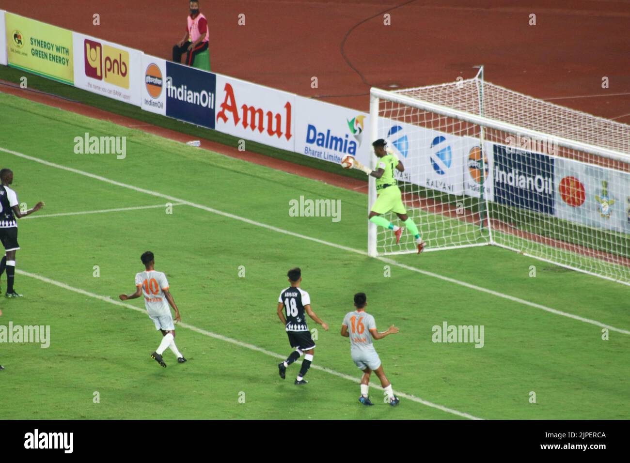 Kolkata, West Bengal, India. 16th Aug, 2022. Mohammedan SC with Black ...