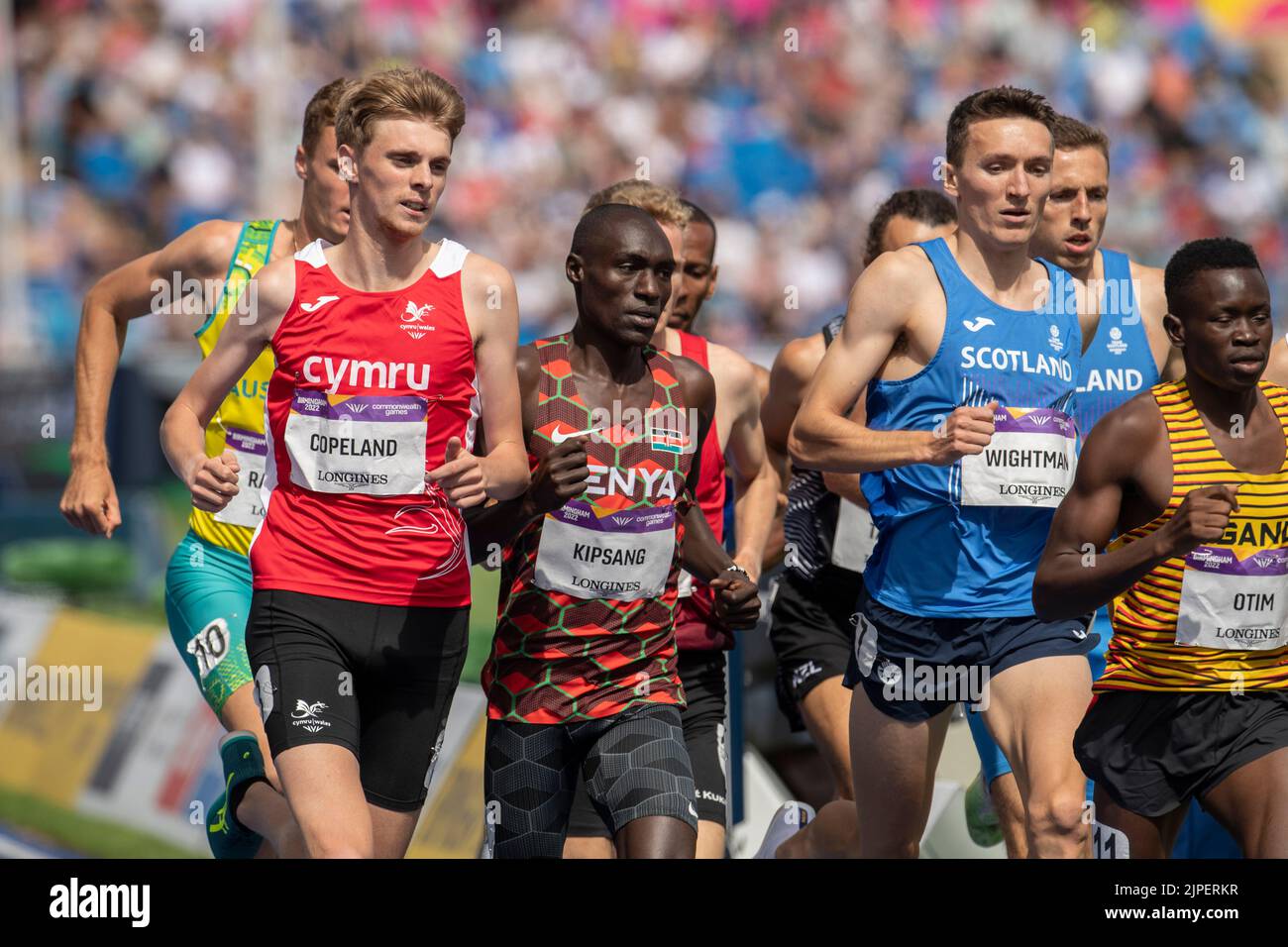 Piers Copeland and Jake Wightman competing in the men’s 1500m heats at ...