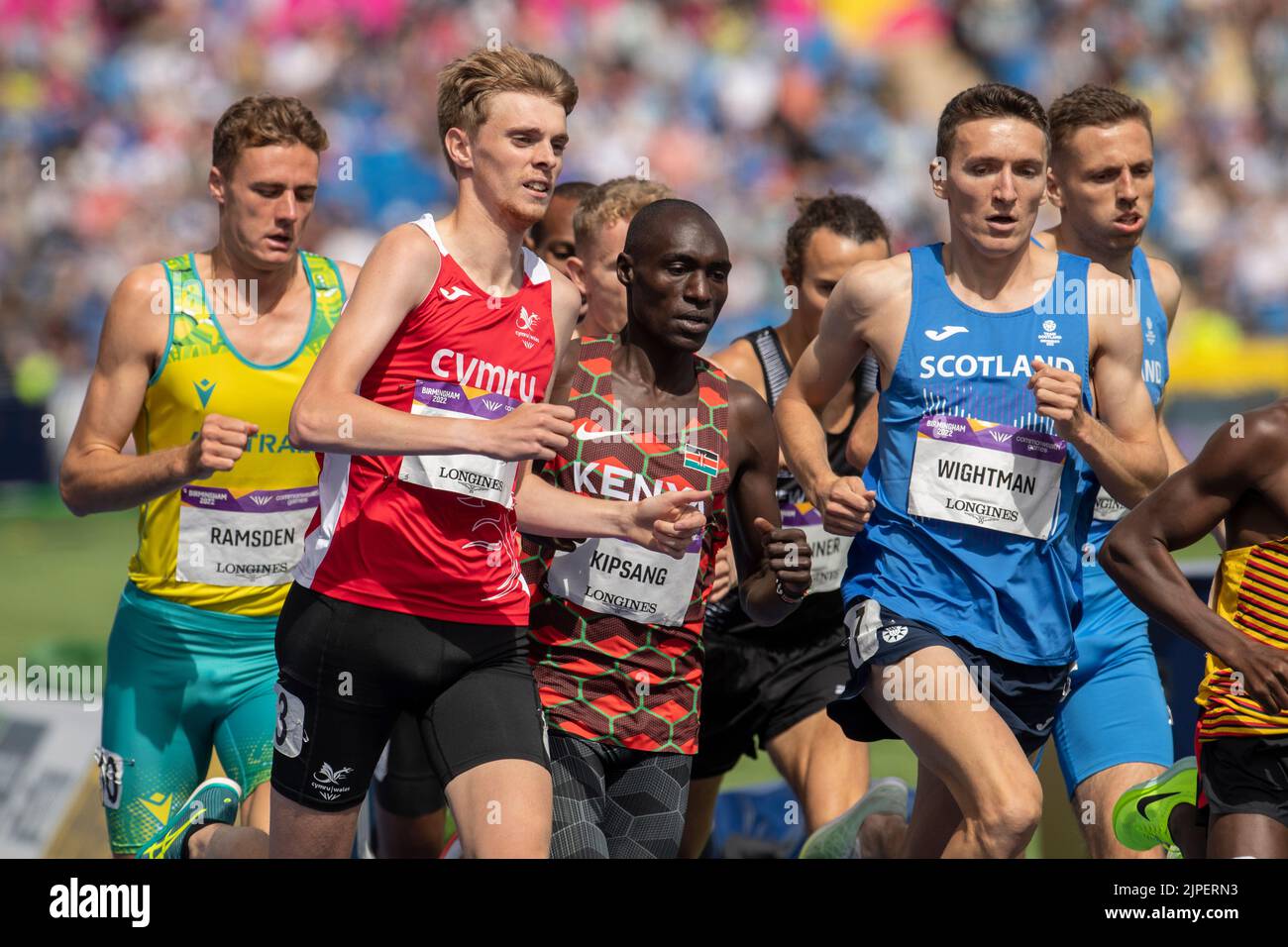 Piers Copeland and Jake Wightman competing in the men’s 1500m heats at ...