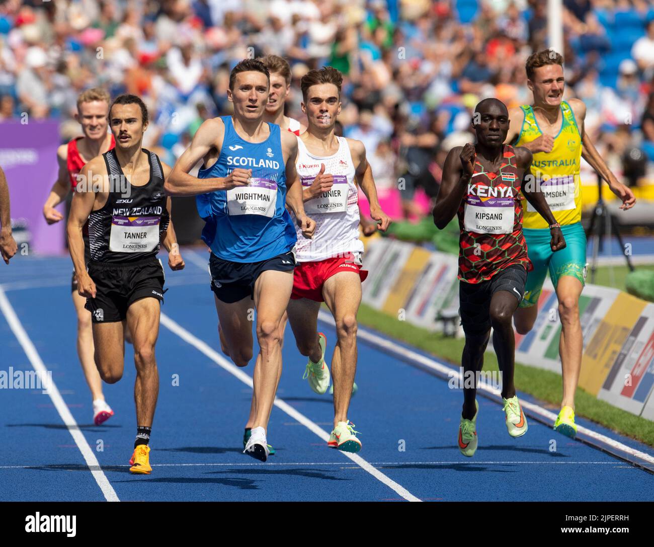 Samuel Tanner, Jake Wightman, Matthew Stonier and Abel Kipsang ...