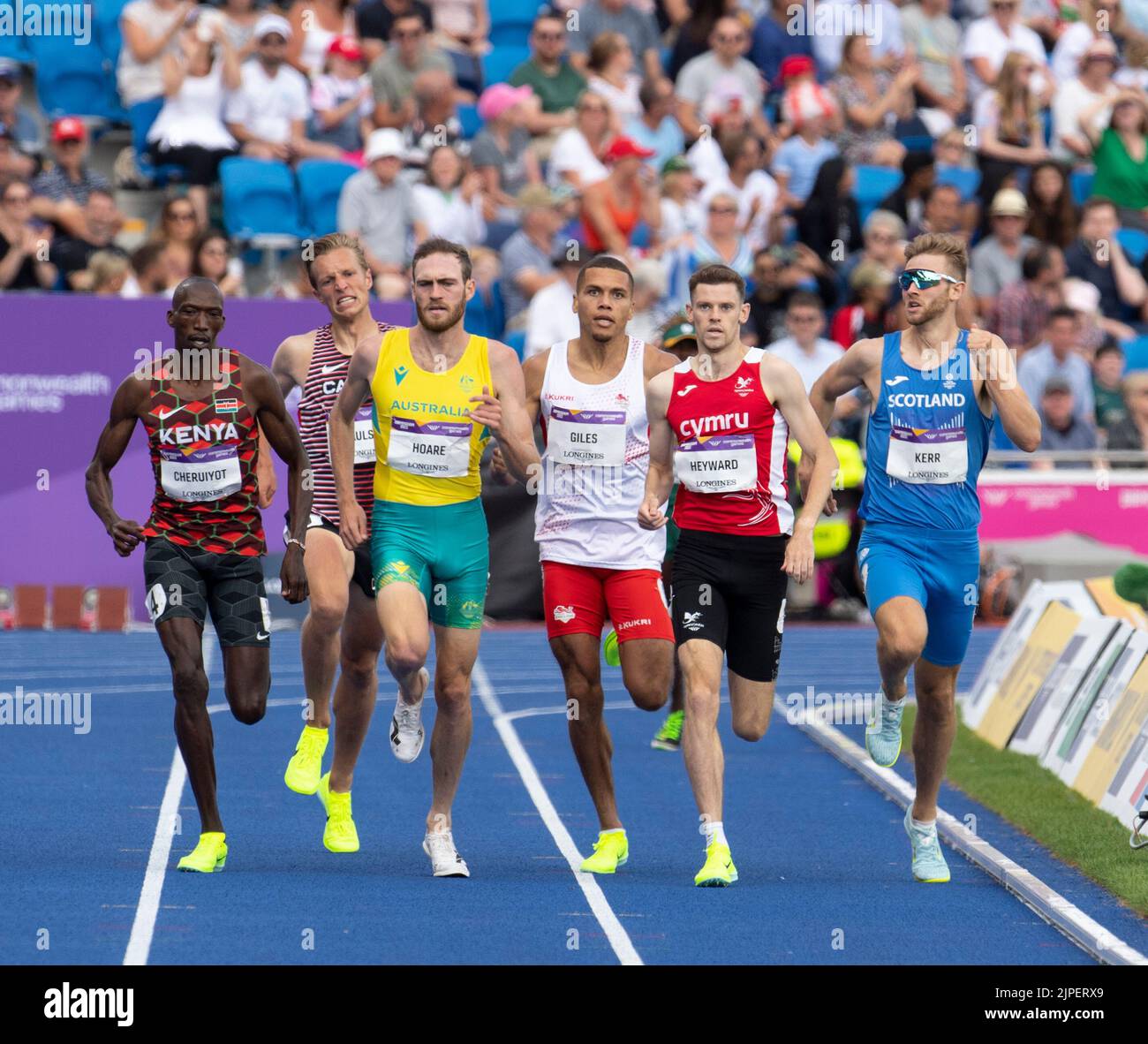 Timothy Cheruiyot, Oliver Hoare, Elliot Giles, Jake Heyward and Josh ...
