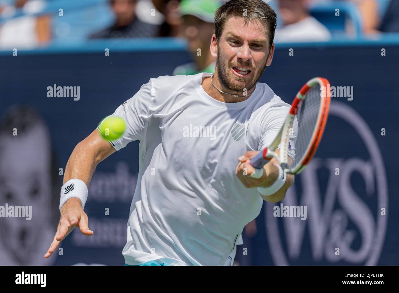Mason, Ohio, USA. 17th Aug, 2022. CAMERON NORRIE (GBR) in action during ...