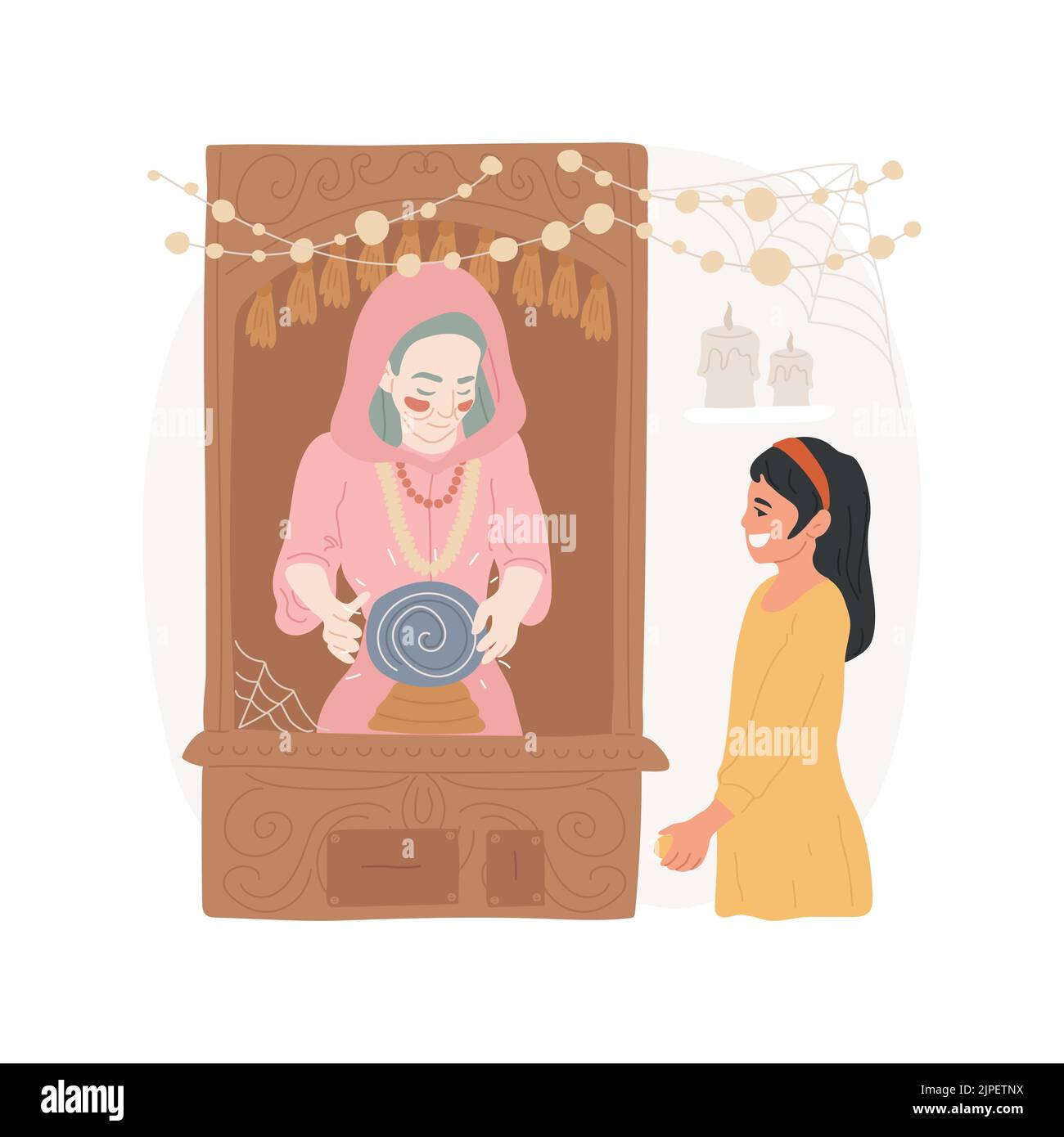 Fortune teller fair hi-res stock photography and images - Alamy