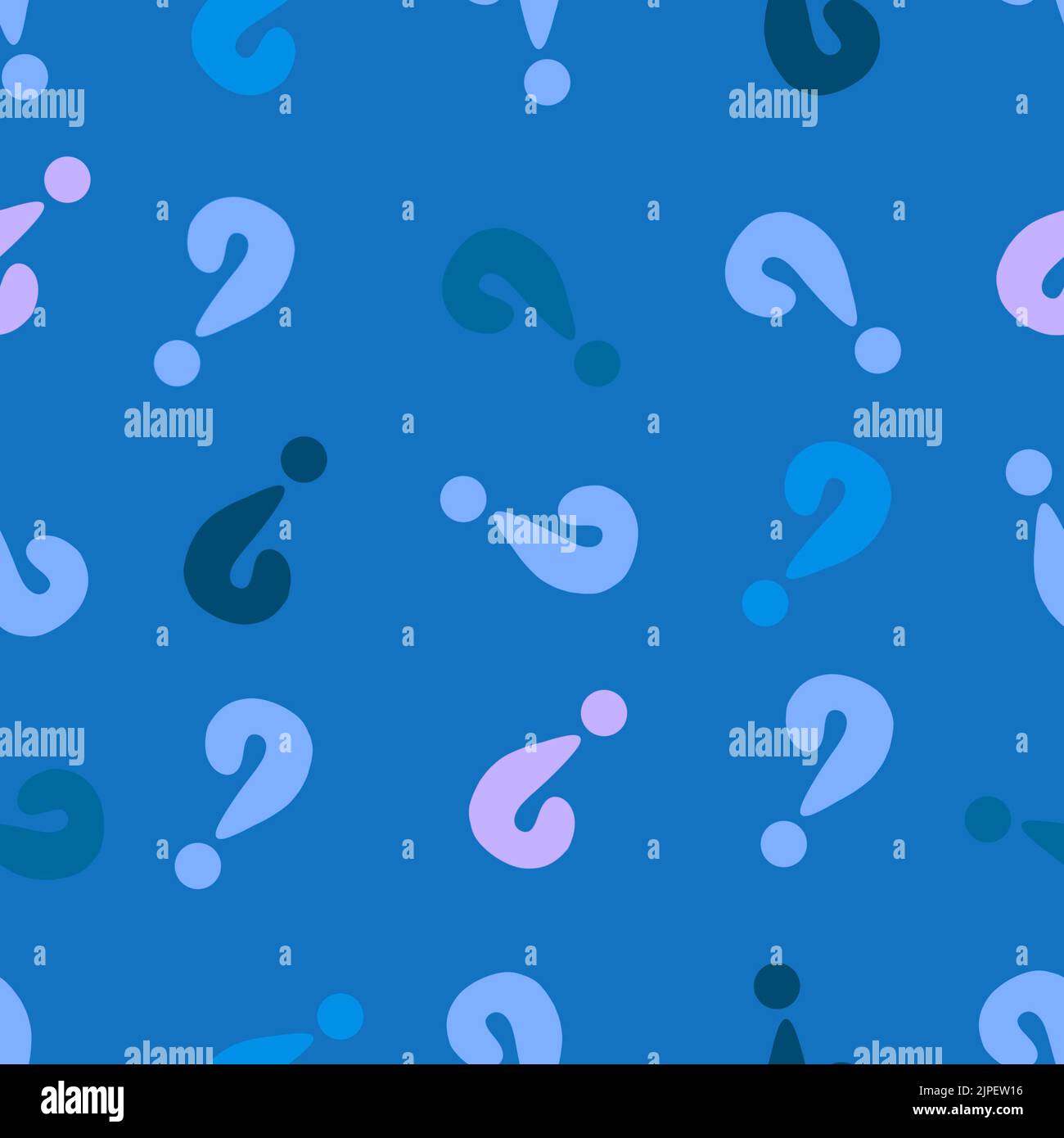 Back to school seamless question marks pattern for kids clothes print ...