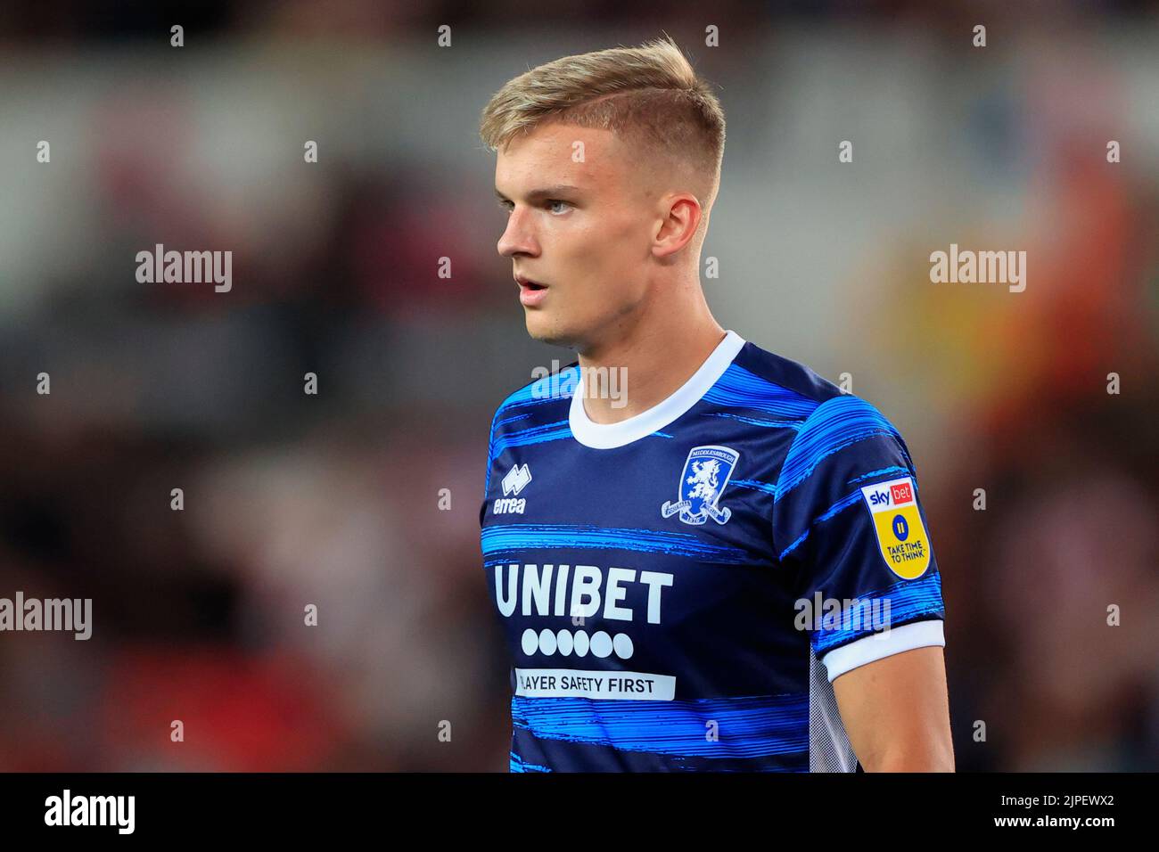 Marcus Forss #21 of Middlesbrough Stock Photo - Alamy
