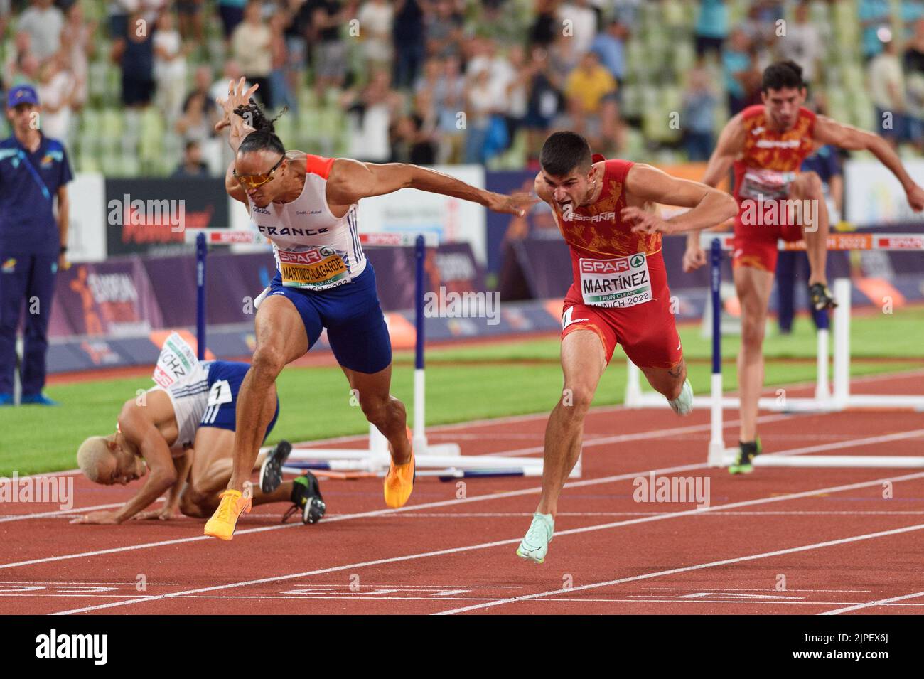 Munich, Germany. 17th August, 2022. 17.8.2022, Munich, Olympiastadion, European Championships ...