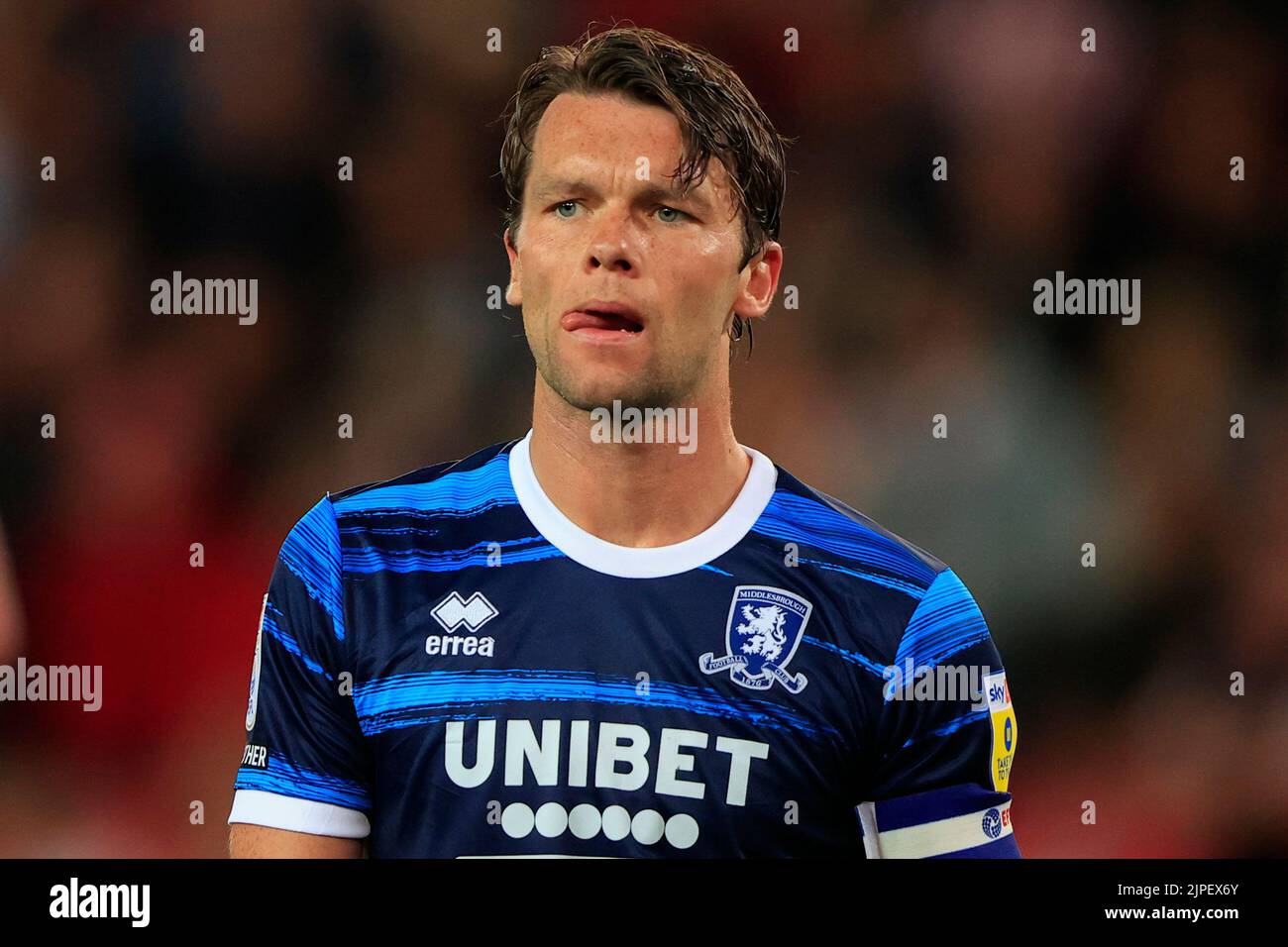 Jonathan Howson #16 of Middlesbrough Stock Photo - Alamy
