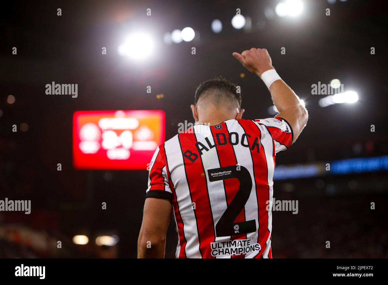 George Baldock #2 of Sheffield United Stock Photo - Alamy