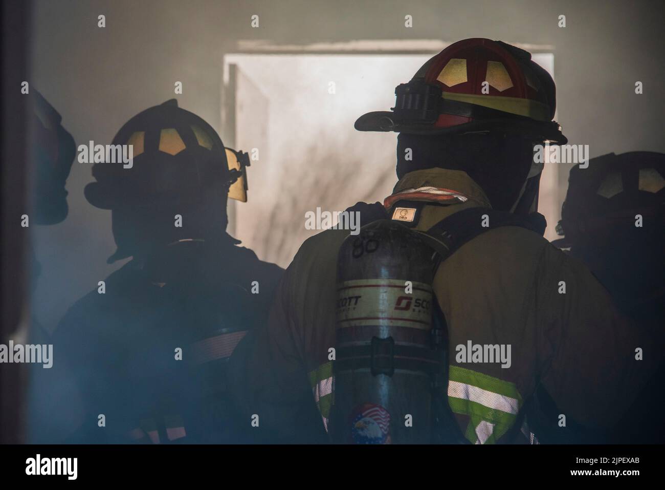 Local firefighters from the Green Valley Fire District fight a ...
